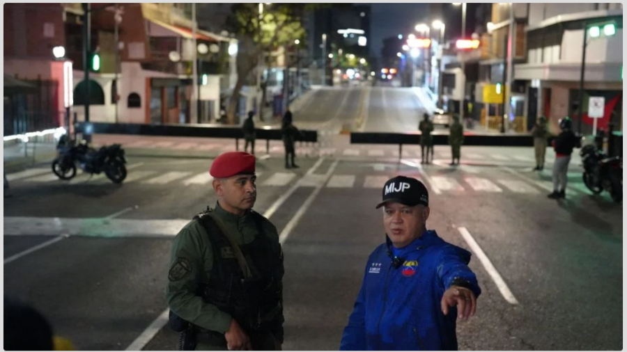 Durante recorrido por Caracas, ministro Cabello aseguró que ¡todo está ...