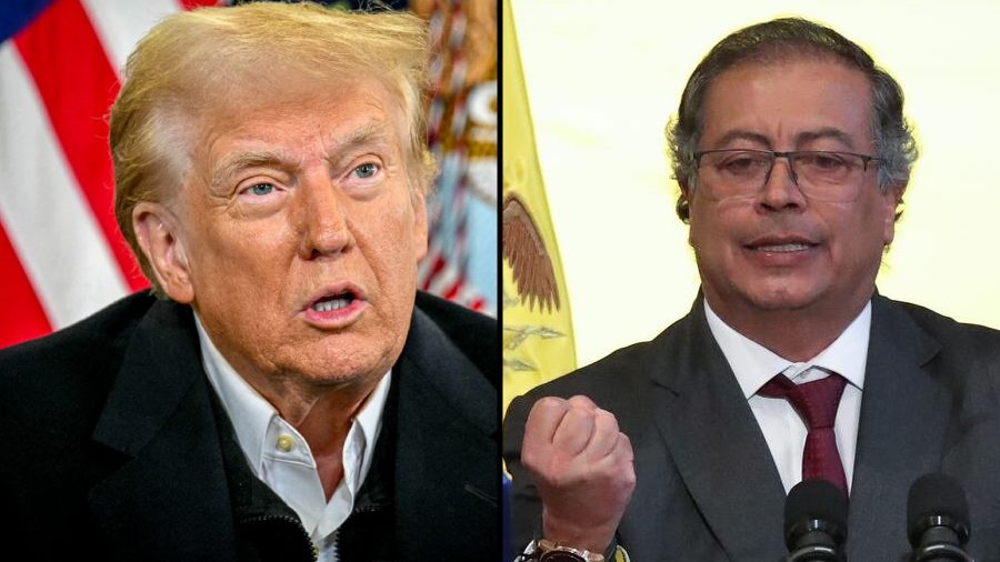 Trump arremete contra Colombia e impone sanciones por la negativa de Petro de aceptar vuelos con ...