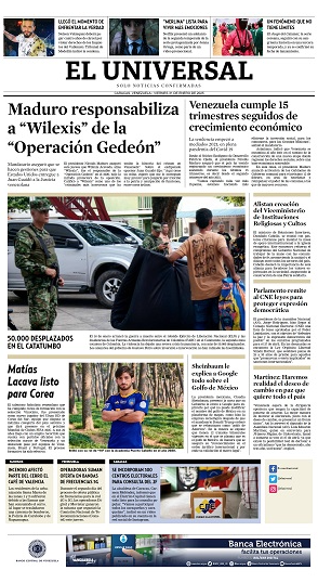 Portadas El Universal y Notitarde 31 de enero 2025