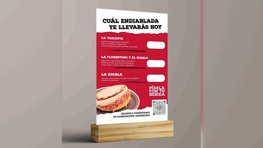 Diablitos Underwood eleva la arepa a otro nivel gastronómico