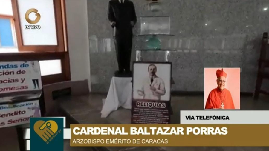 ¡#EnExclusiva para Globovisión! Cardenal Baltazar Porras sobre la ...