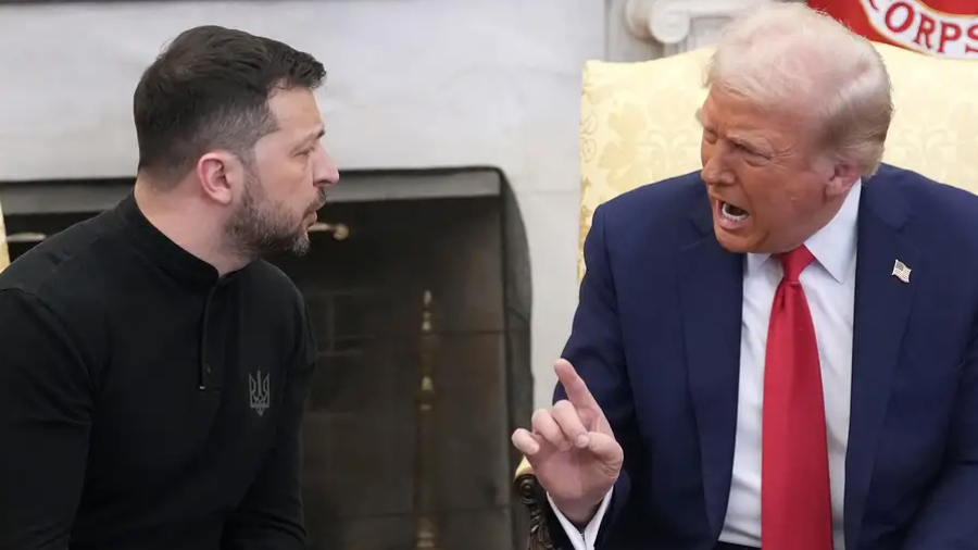 (Viral) Trump y Zelenski acaban a gritos en el Despacho Oval ante las cámaras: "Estás jugando ...