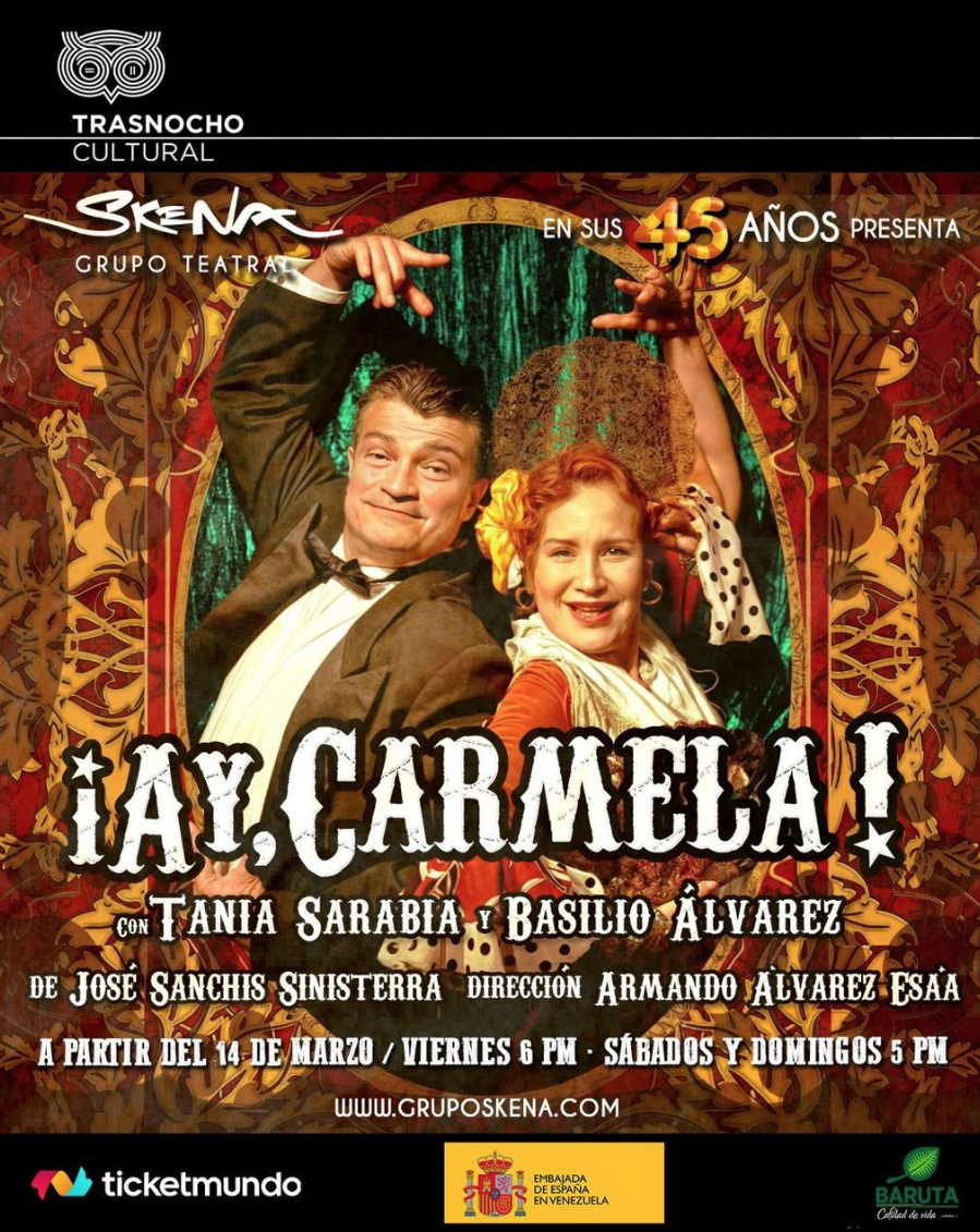 Regresa la emotiva comedia “¡Ay Carmela!” al Trasnocho Cultural, con ...