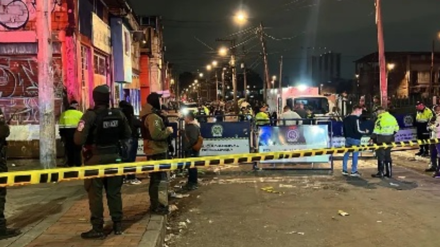 Explosión de granada en el centro de Bogotá deja 3 muertos