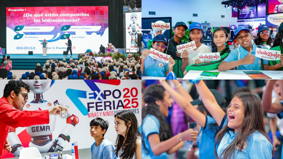 Delcy Rodríguez: Expo Feria Niñas y Niños Productores 2025 muestra ...