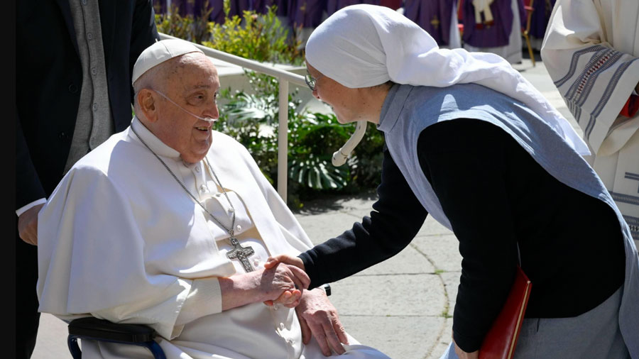 El Papa acude por sorpresa a Santa María la Mayor para rezar antes de ...