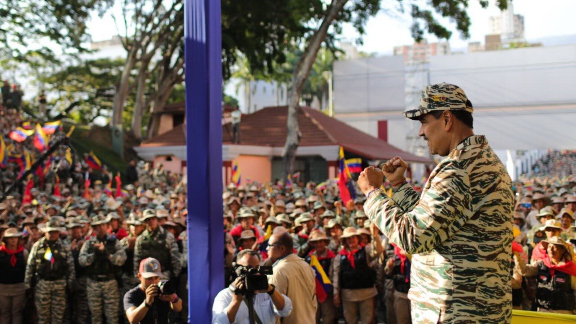 Presidente Nicolás Maduro conmemora el 16º Aniversario de la Milicia ...