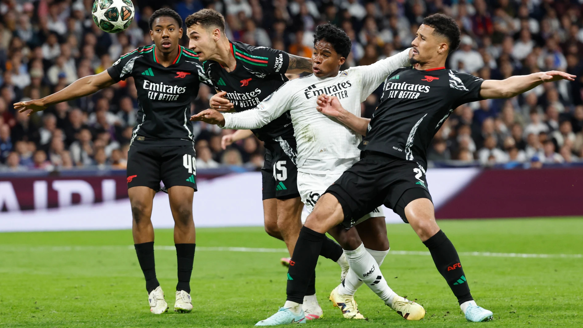 Real Madrid perdió 2-1 ante Arsenal y quedó eliminado en los cuartos de ...