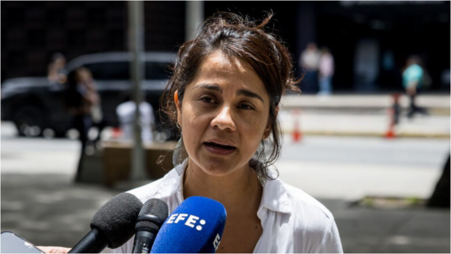 Infiltrada al descubierto: Marta Lía Grajales, operadora de María Corina Machado disfrazada de ...