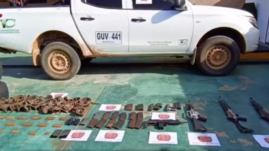 FANB detuvo a dos sujetos con cargamento de armas en La Guajira