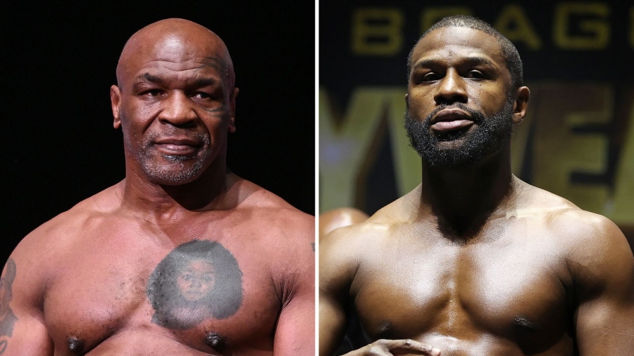 Anuncian pelea entre Mike Tyson y Floyd Mayweather