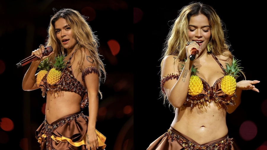 La colombiana Karol G llena de ritmo latino el descanso de la NFL en ...