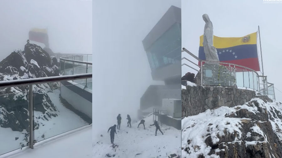 Pico Espejo se viste de blanco: Mérida deslumbra con nueva nevada en el ...