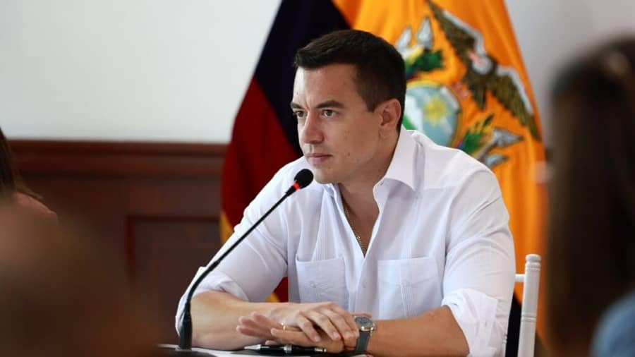 Daniel Noboa propone Asamblea Constituyente en Ecuador