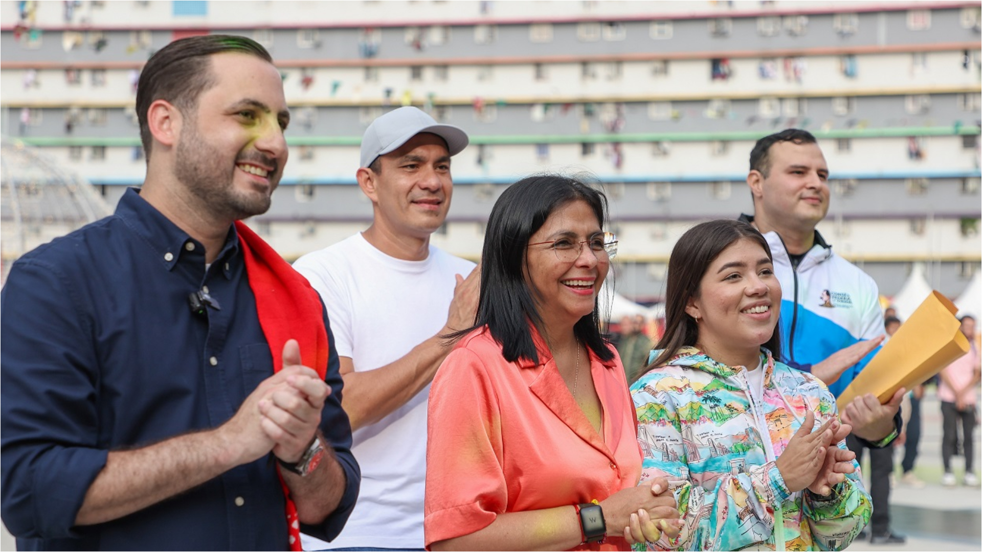 Delcy Rodríguez: Pese al bloqueo criminal, el país avanza en la ...