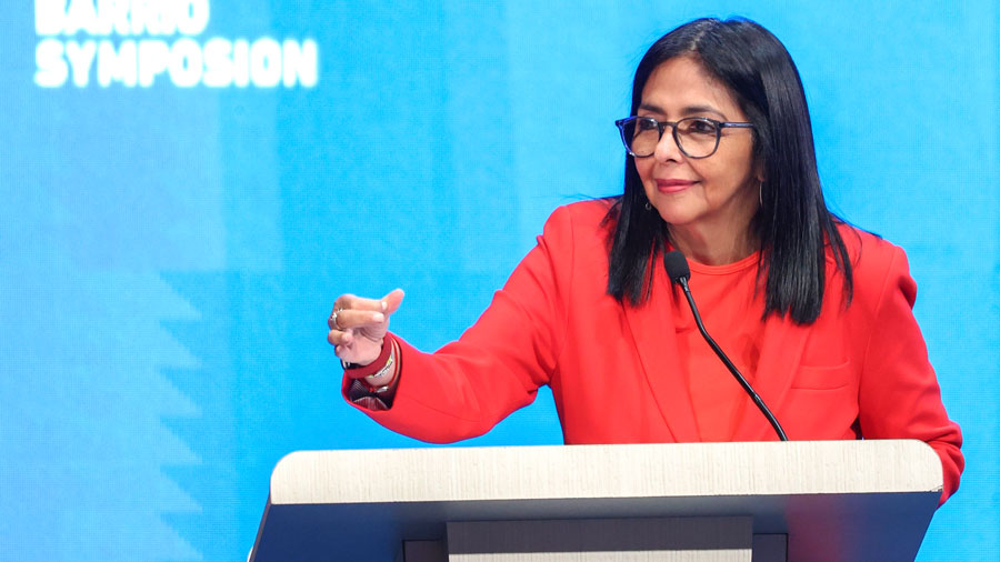 Delcy Rodríguez tacha de "ridículo" a Marco Rubio por designar al ...