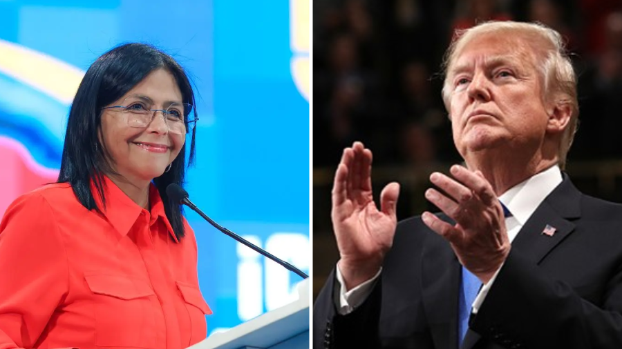 Se afianza relación entre Donald Trump y Delcy Rodríguez