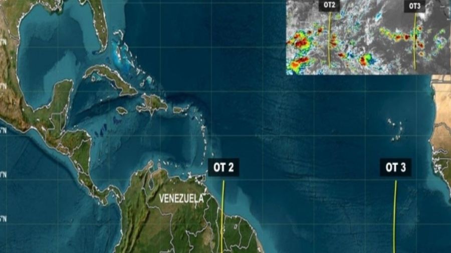 Inameh prevé que la segunda onda tropical llegue al país este lunes