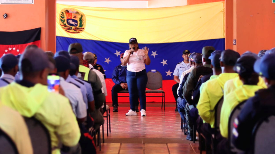 Jefes de cuadrantes de paz de los municipios Brión, Acevedo y Buroz ...