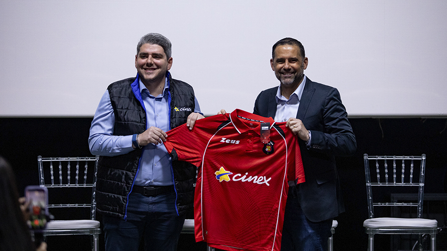 Caracas Fútbol Club y Cinex anuncian una alianza de película